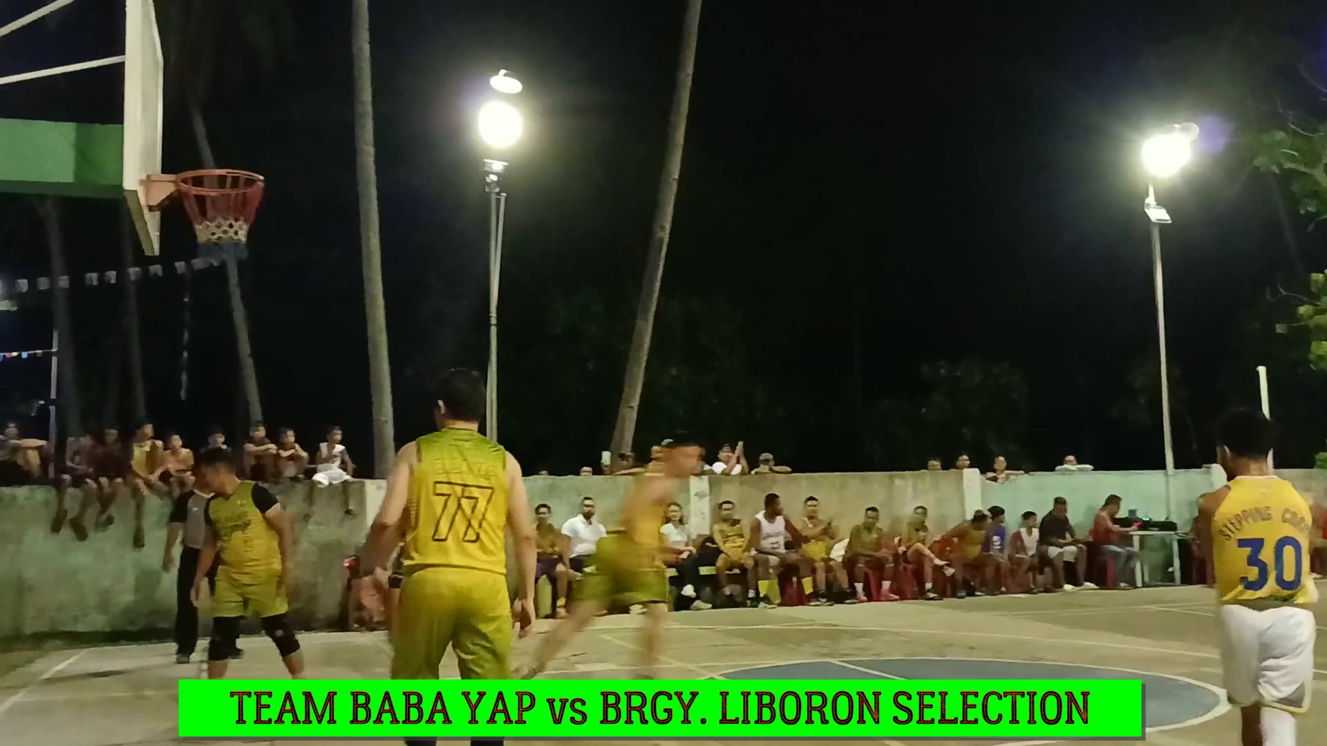 Team Baba Yap vs. Barangay Liboron Selection Basketball Exhibition Game ...
