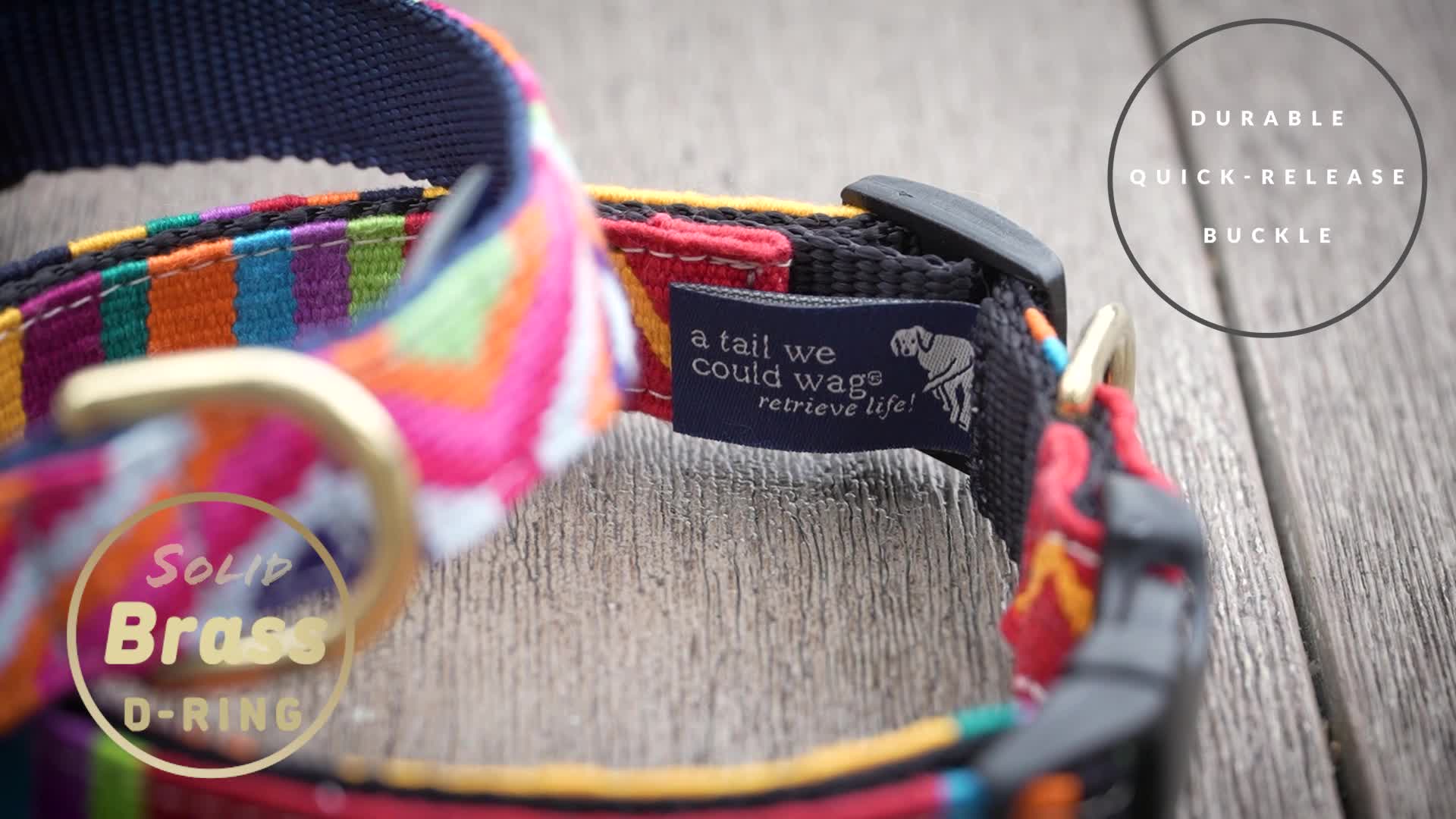 Handmade " Side-Release Dog Collars " a part of a tail we could wag ...