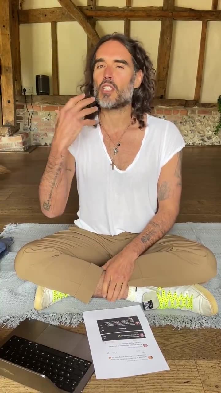 Russell Brand Gets Baptized - Reflects on "Profound Experience"