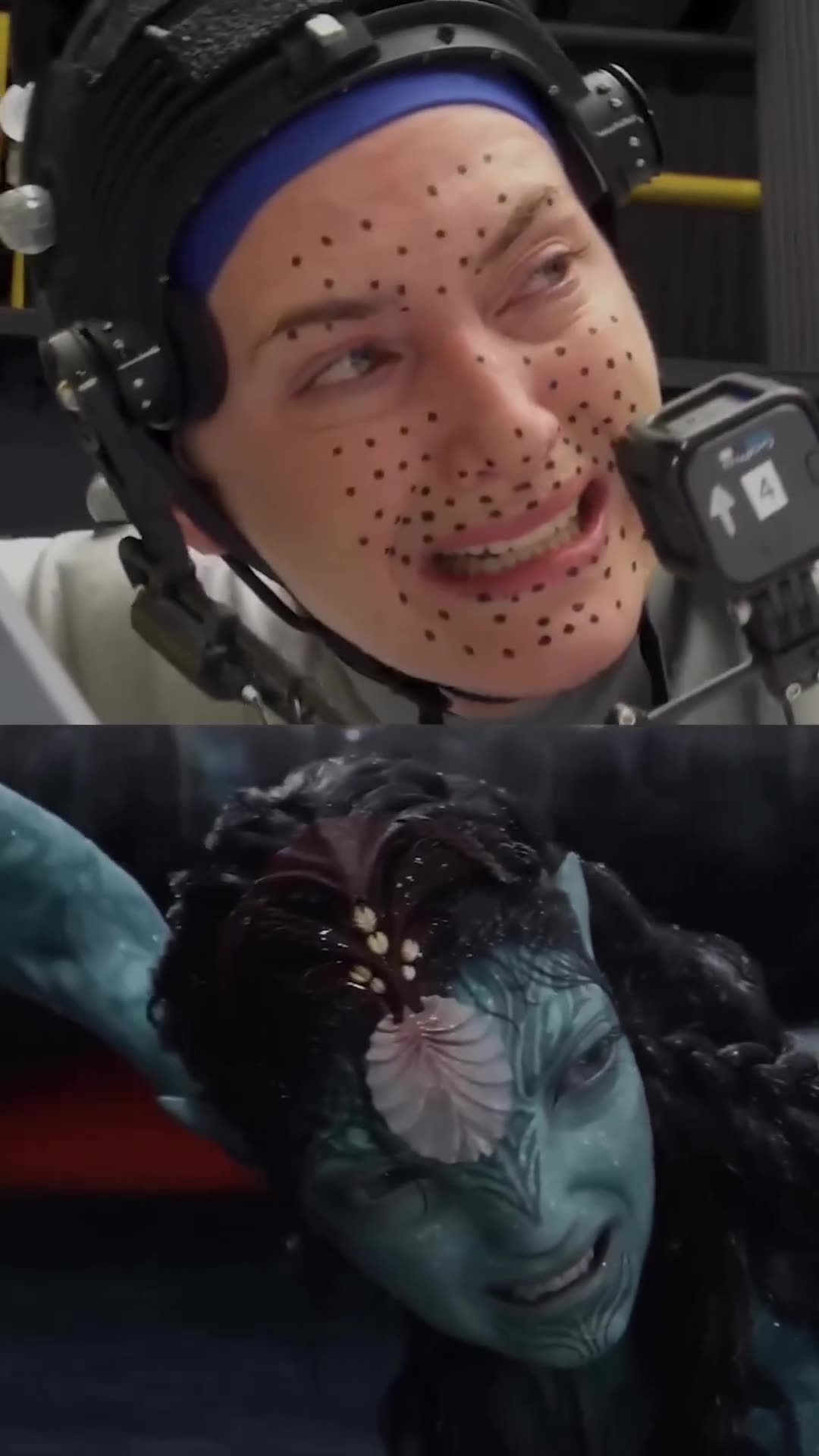 Kate Winslet CGI acting