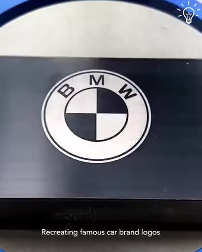 Recreating famous car brand logos