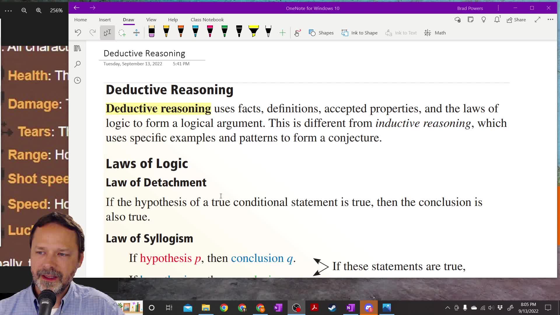 Geometry Section 22 Deductive Reasoning 0075