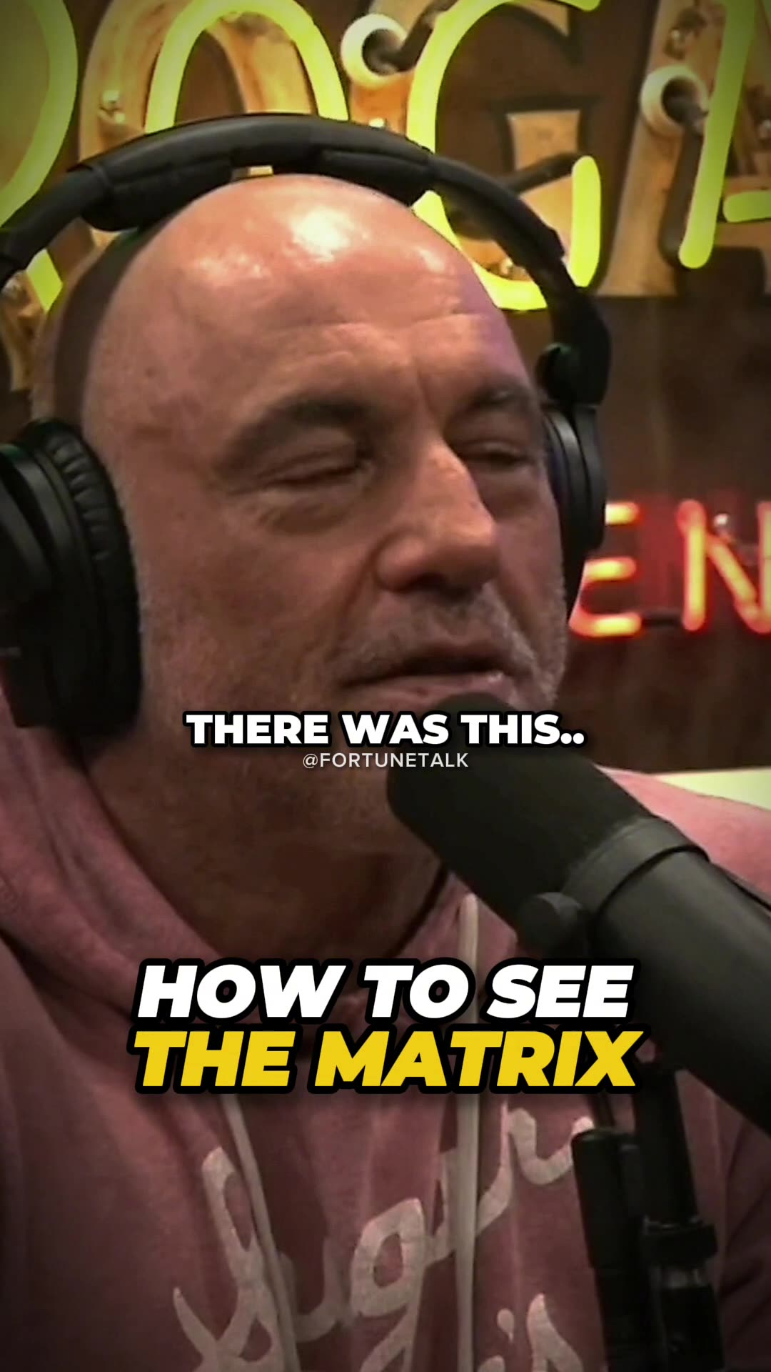 How To See The Matrix Code IRL ft. Joe Rogan