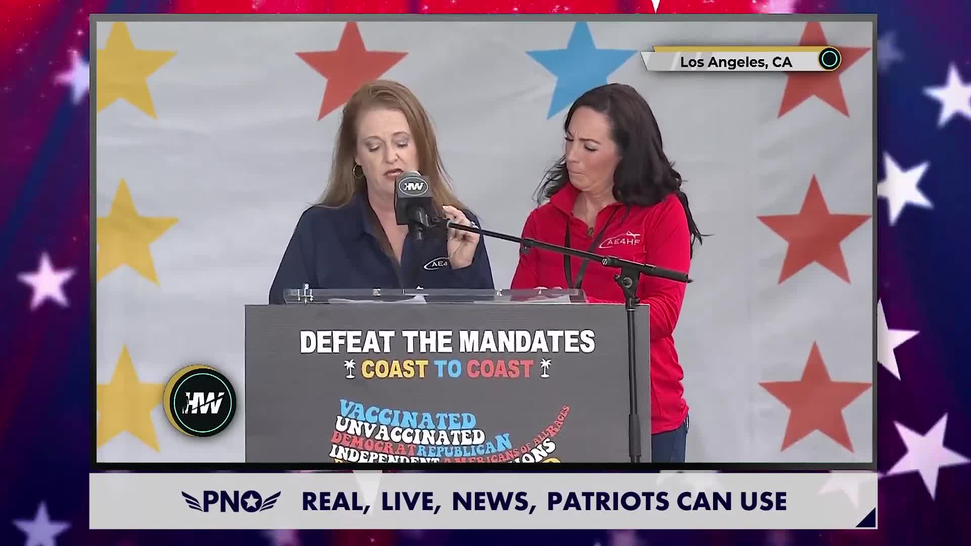 Defeat The Mandates, LA - Captain Sherry Walker & Danielle Runyan ESQ