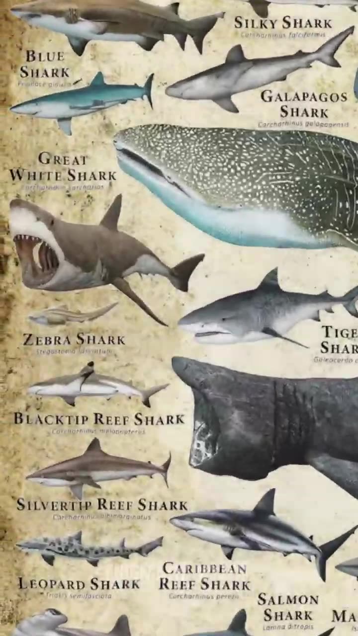 Types Of Sharks - Great White Shark