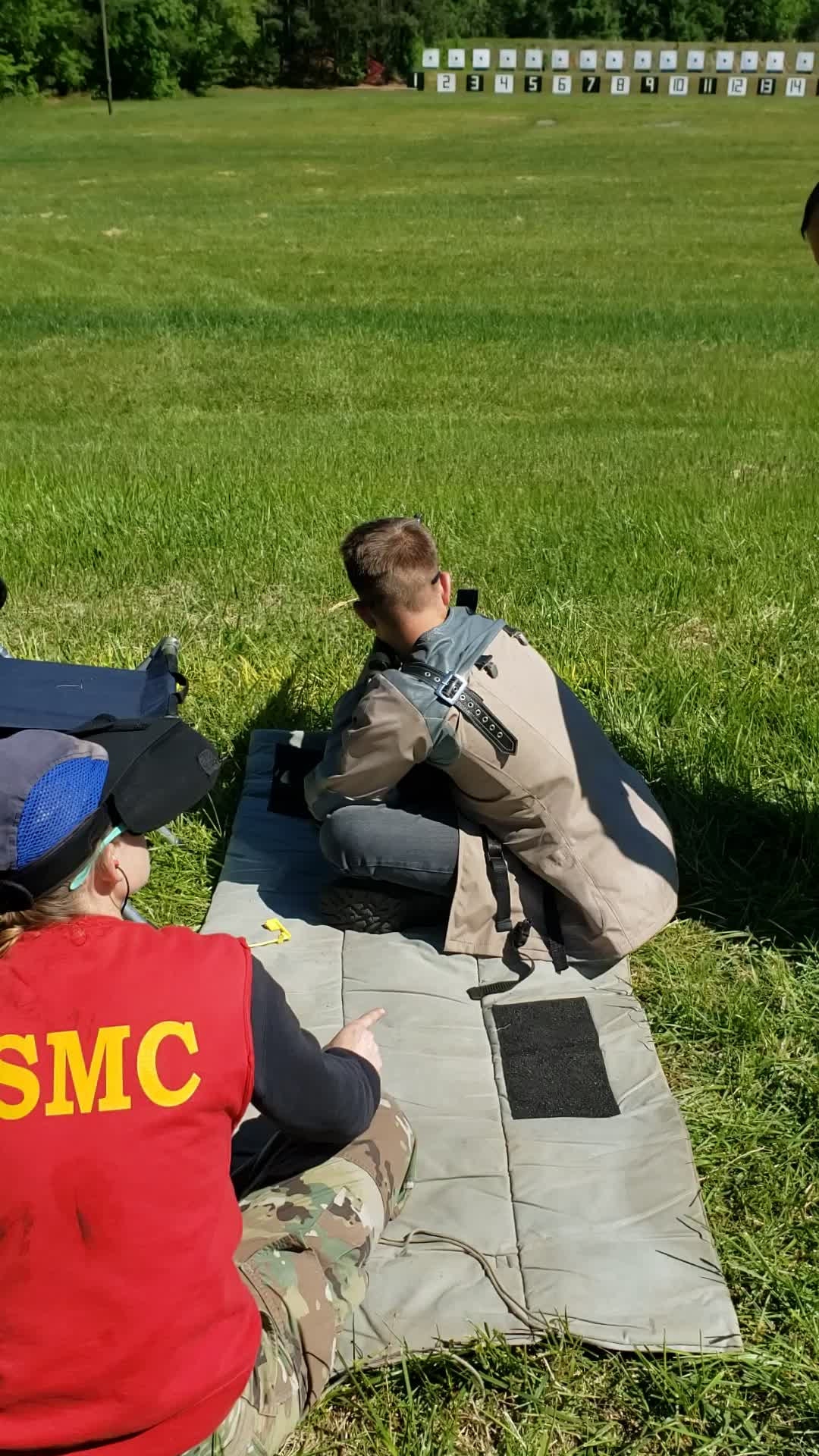 200 yard rapid fire stage of a CMP Across The Course match