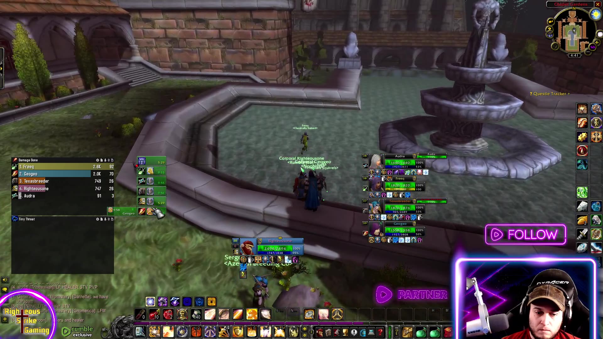 Day 16 of Partnership Program!!! WoW SoD with Rumble Guild