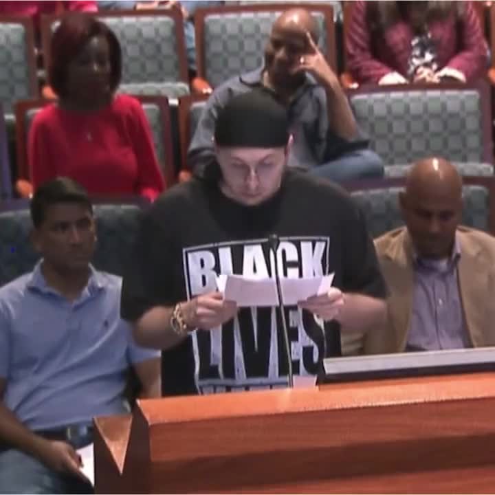 BLM activist Demands Reparations & George Floyd Bill For Schools at ...