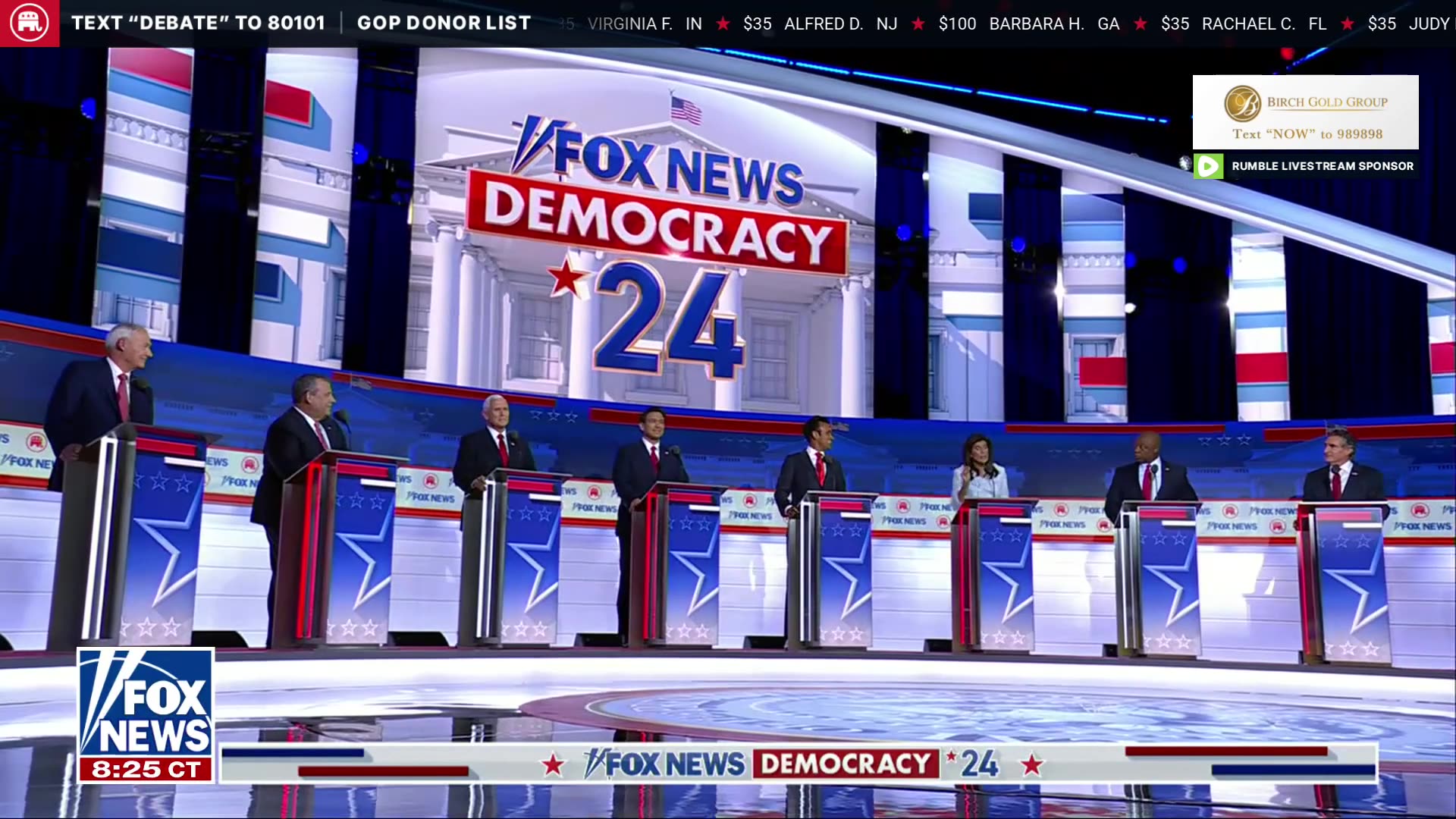 Fox News Republican Presidential Primary Debate
