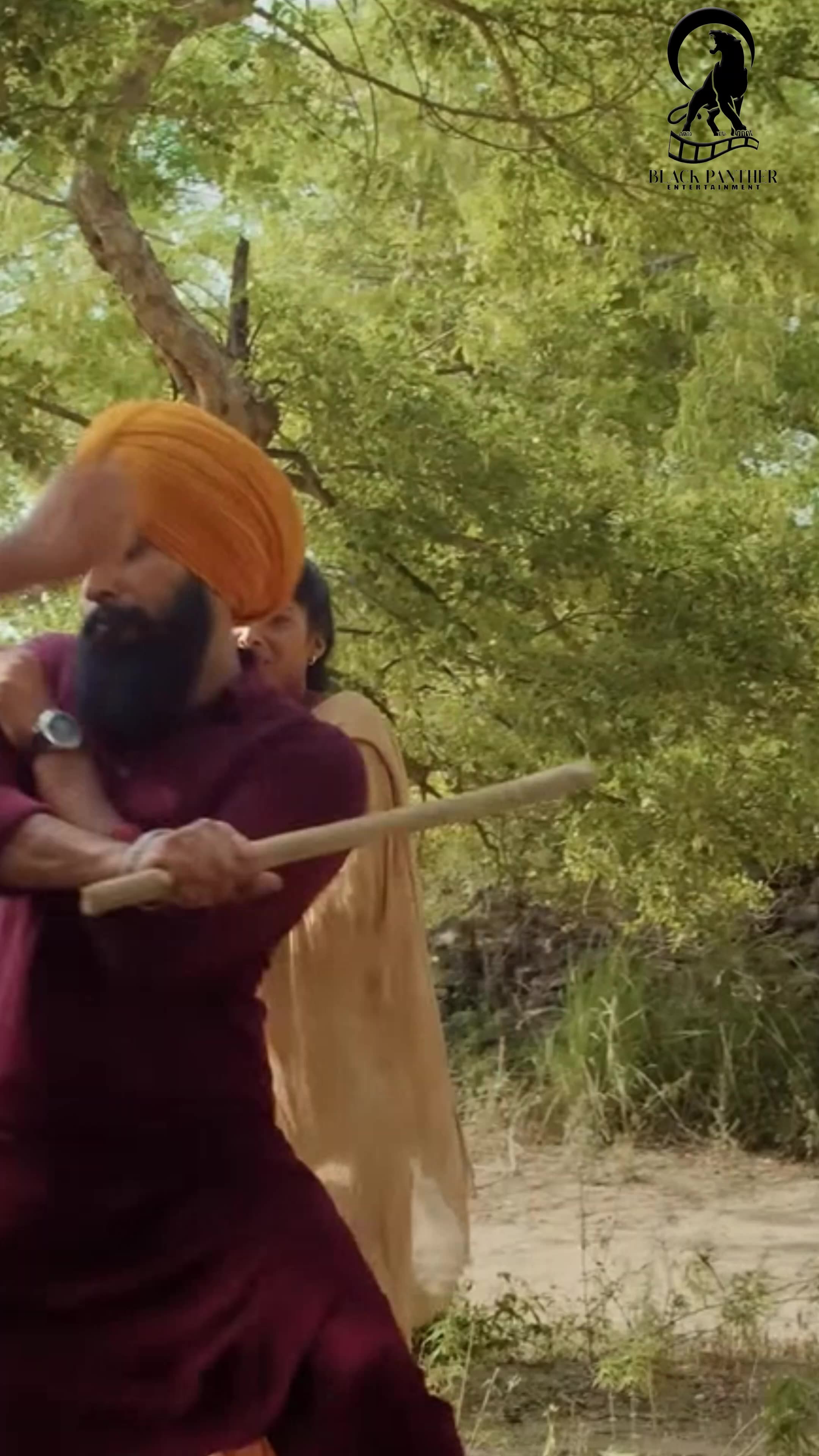 Saheb in action to save his sister | Mera Baba Nanak Movie Scene 🔥# ...