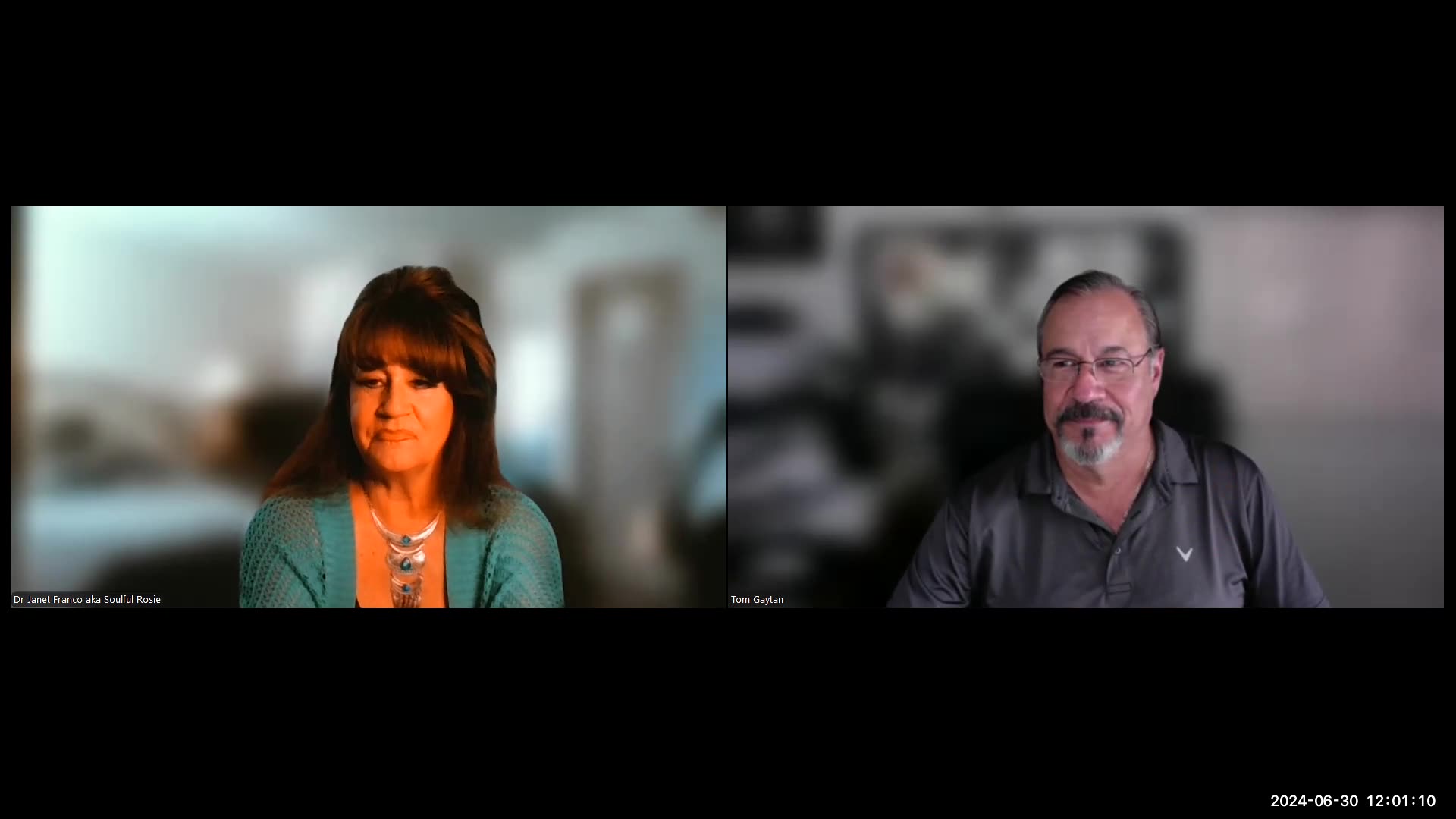 Dr. Janet Franco aka Soulful Rosie introduces Tom Gaytan - CEO Aeura ...