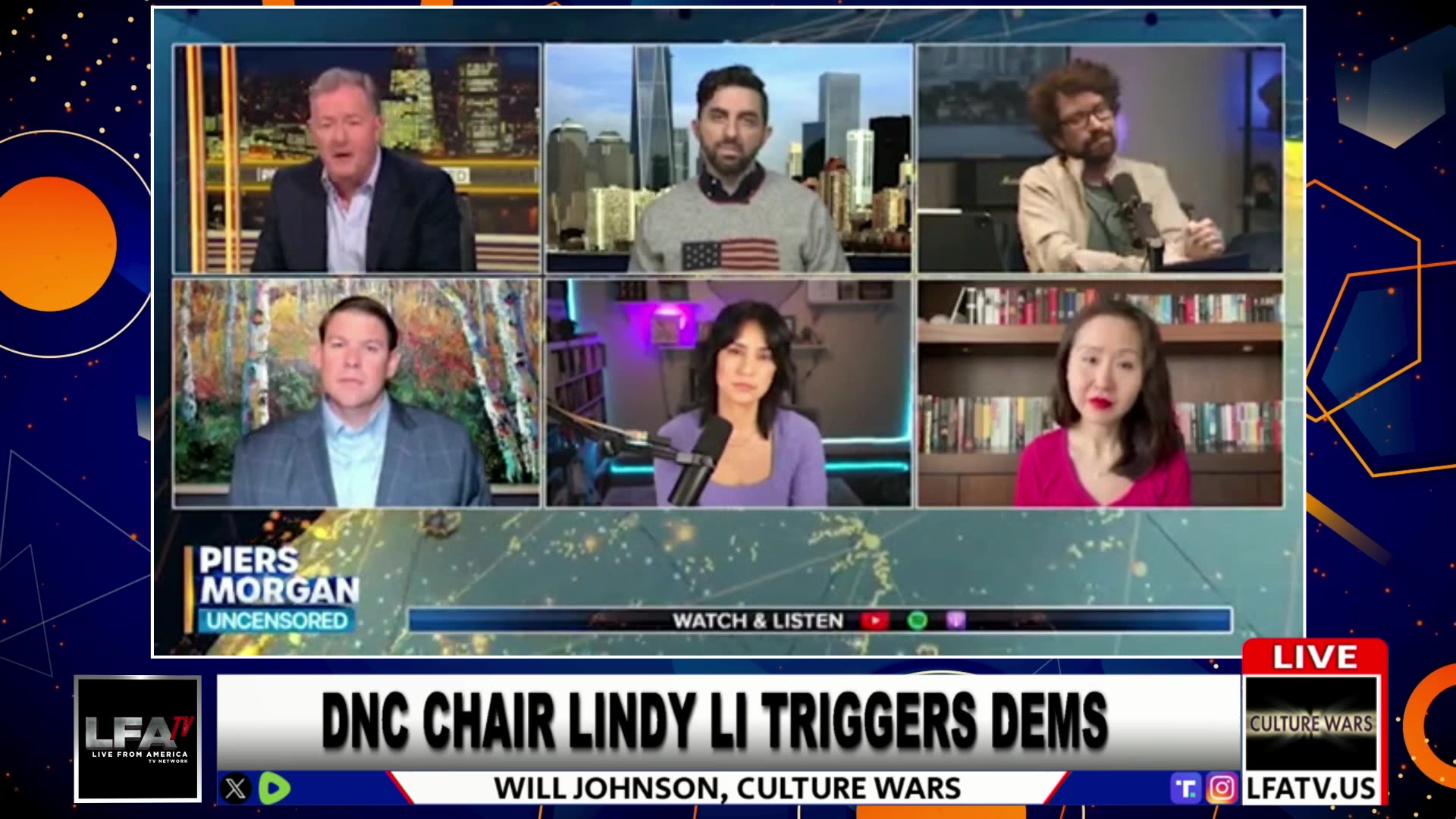 DNC CHAIR LINDY LI CALLS OUT CORRUPT BIDENS