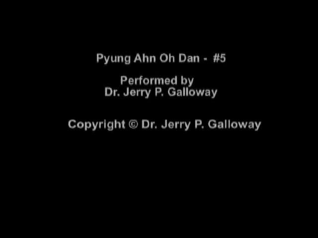 Pyung Ahn Oh dan