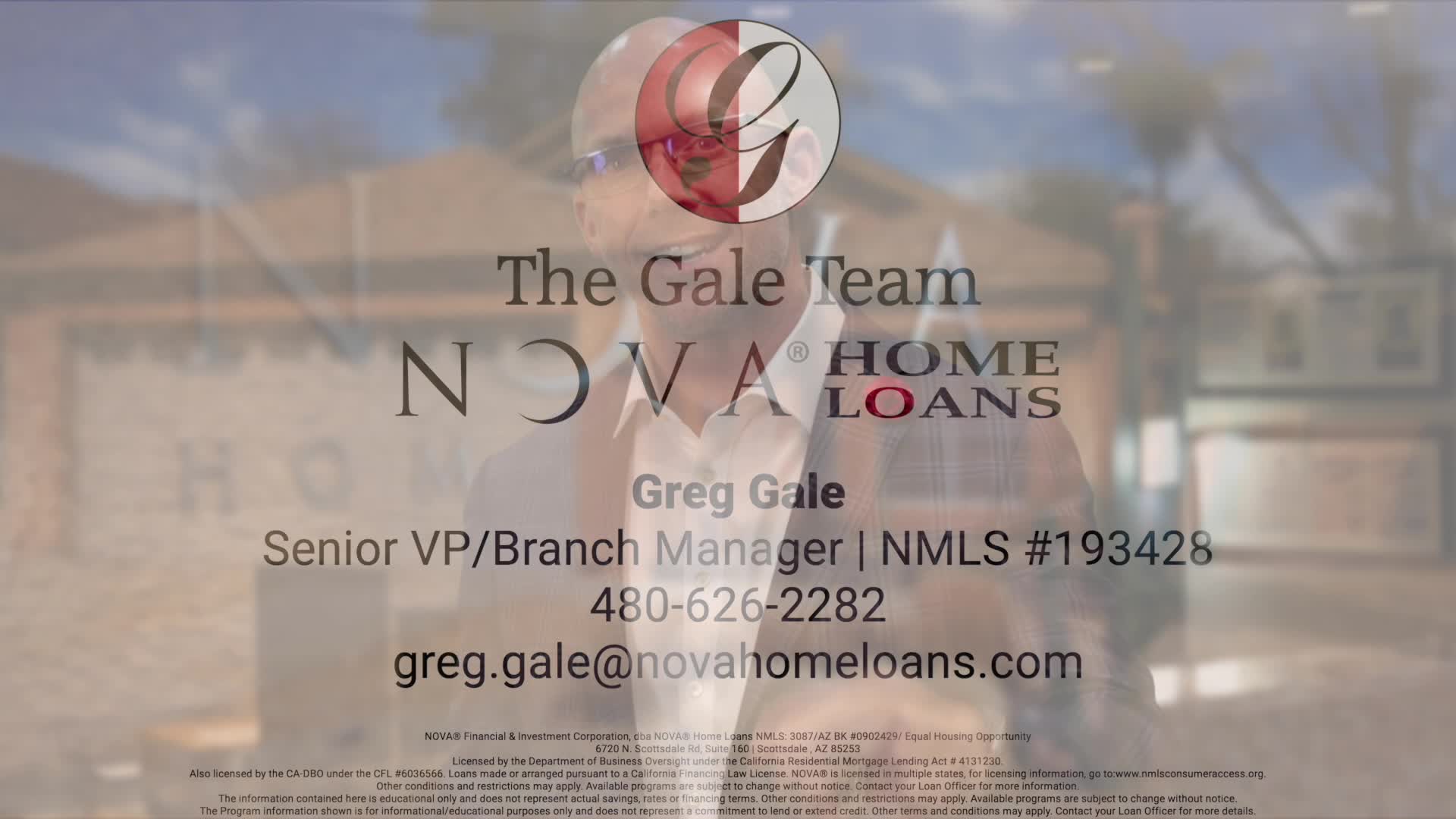Thank you for choosing The Gale Team!