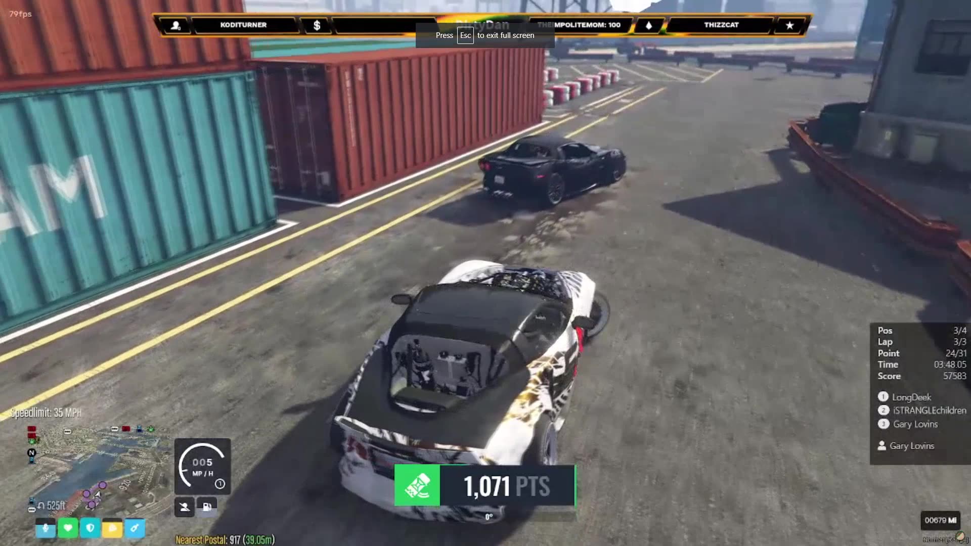 GTAV|FiveM|Covert Valley RP|Script Showcase|RAHE Drifting System