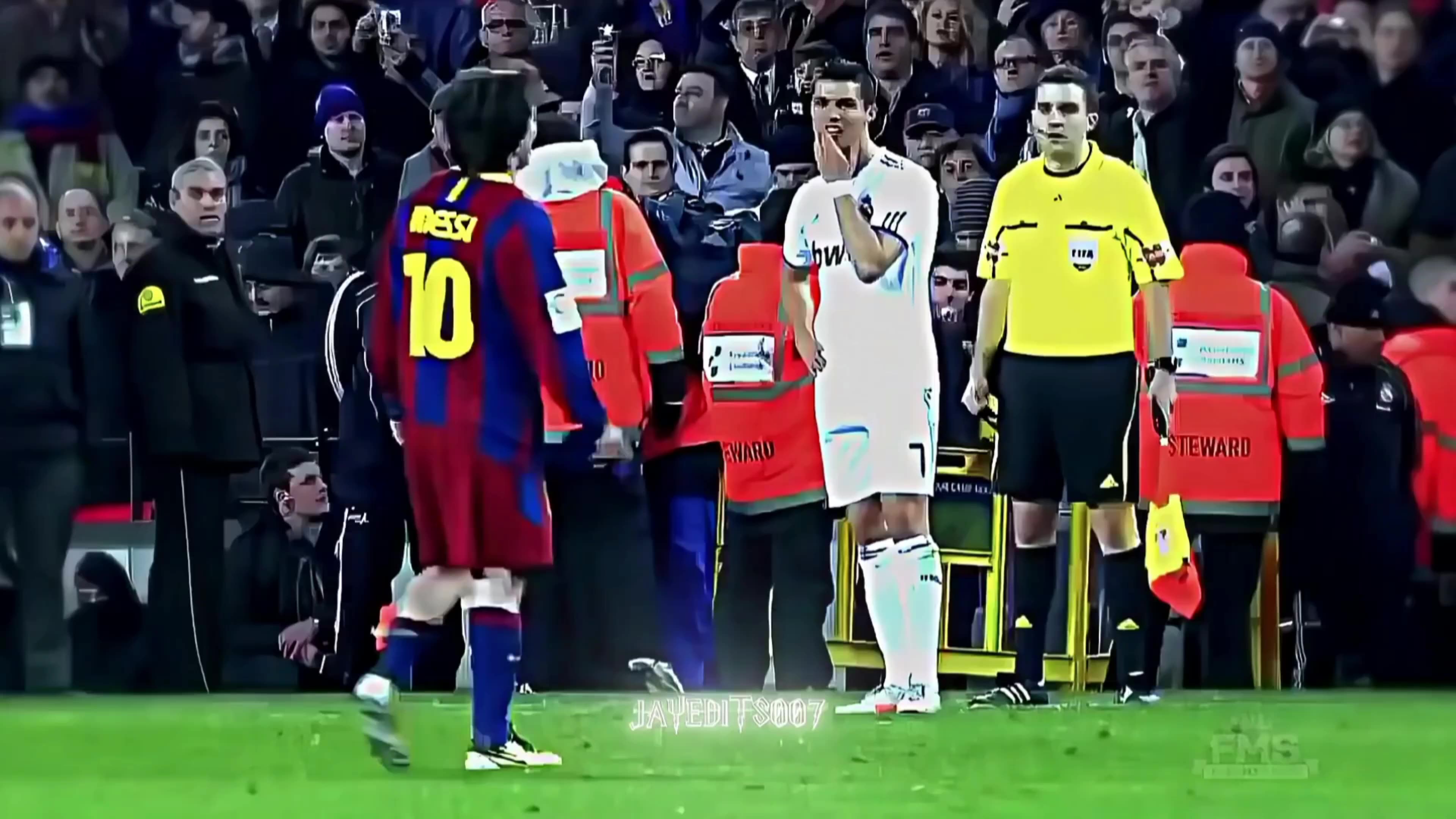 Messi Most Iconic Walk in LaLiga El Clasico 2009