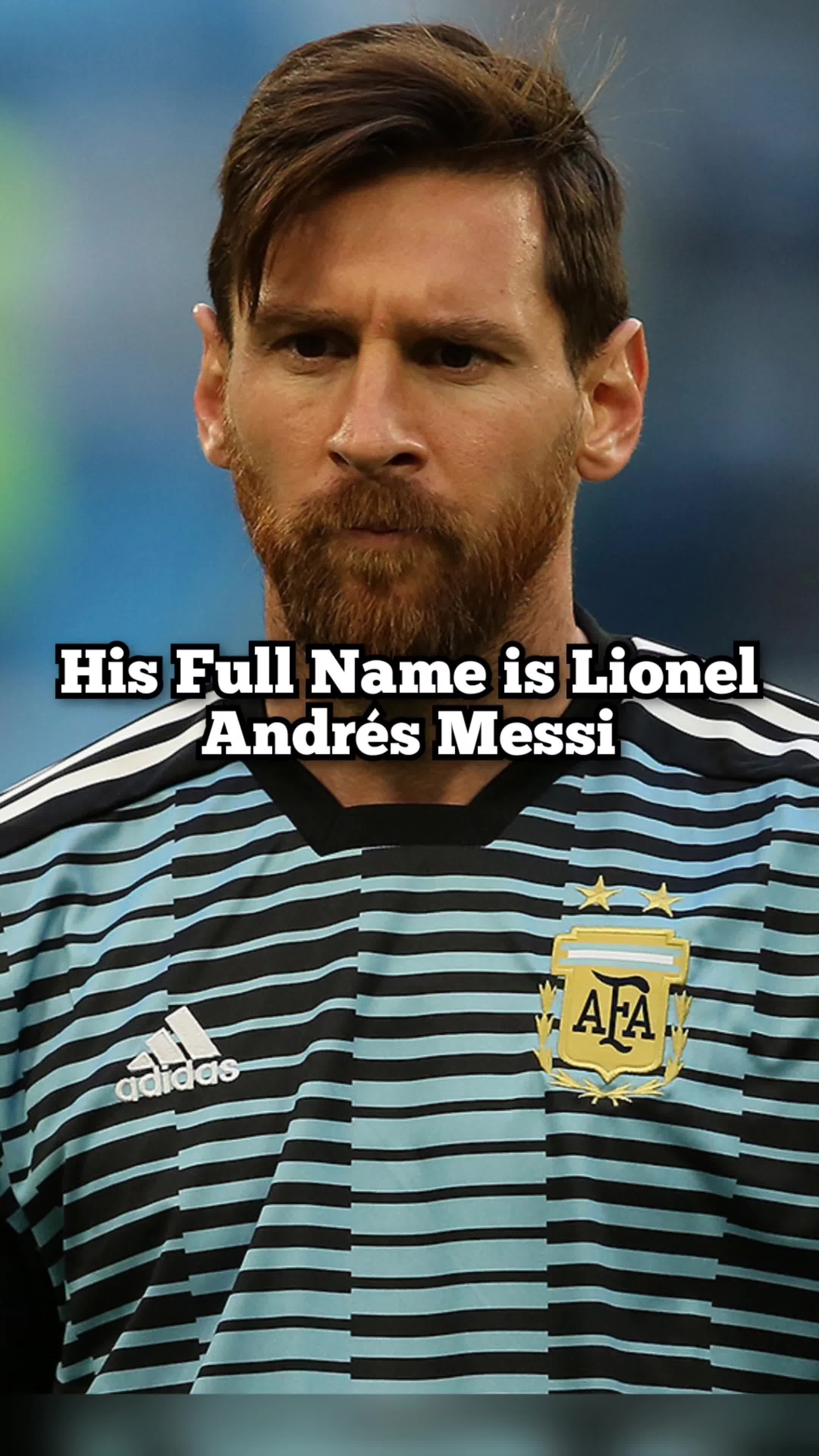 Lionel Messi Unknown Facts