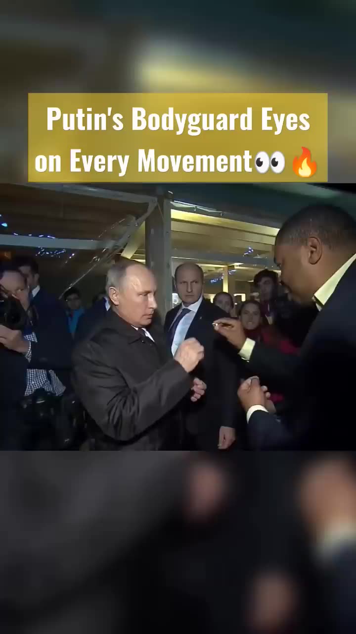 Putin Bodyguard 👀💀 Vladimir Putin Bodyguard