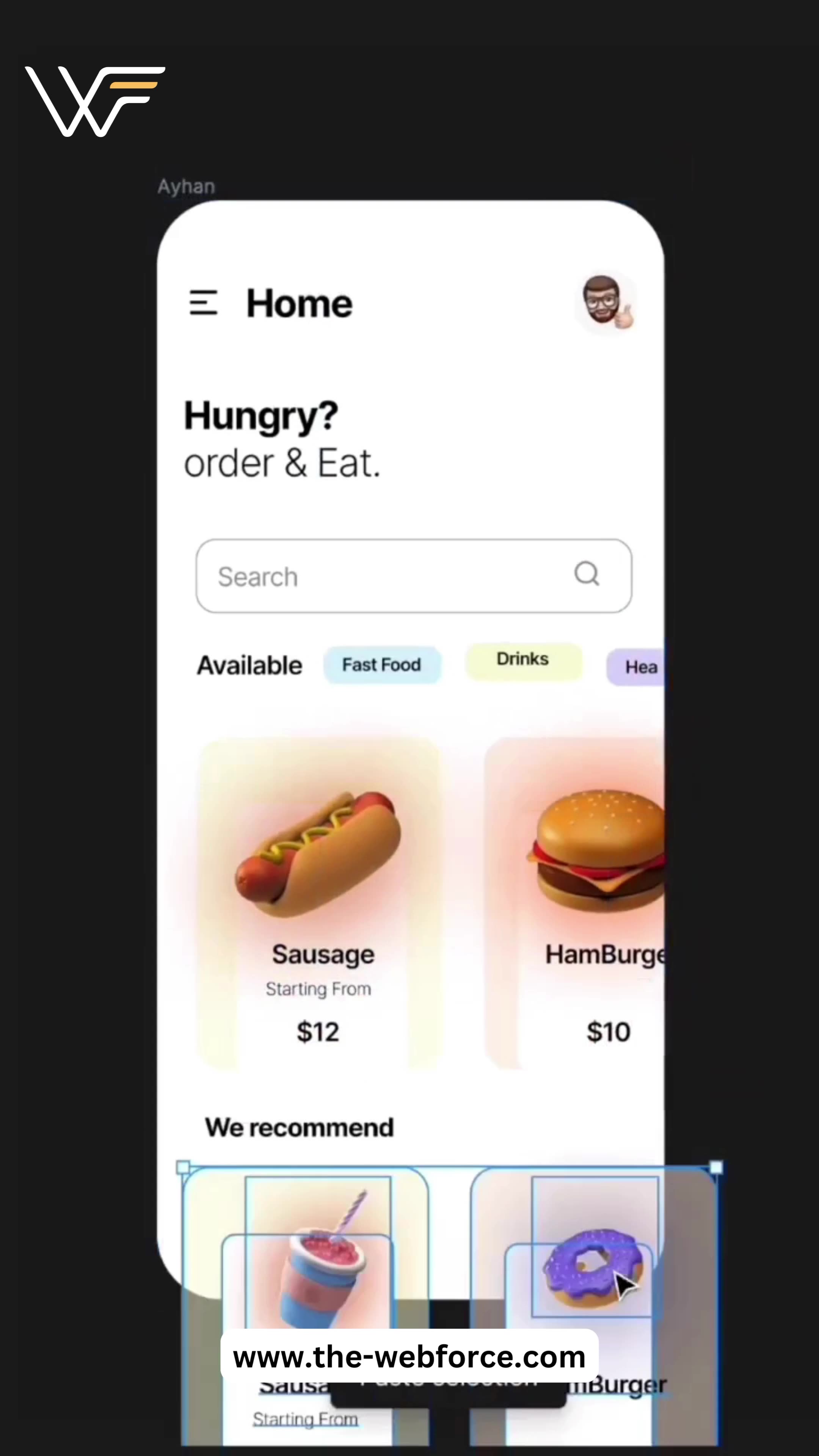 Mobile App UI Design #thewebforce #figma #uxui #graphics #design #mobileapp