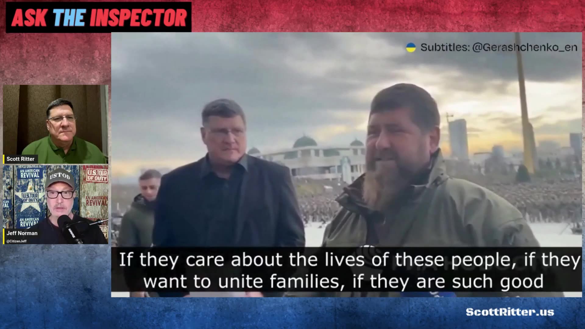 Scott Ritter rejects Kadyrov's request to help negotiate lifting of ...