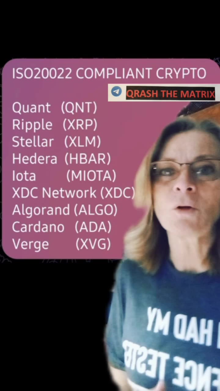 ISO 20022 Crypto: List of Compliant Coins in 2023‼️ Nov 19 Official 📅