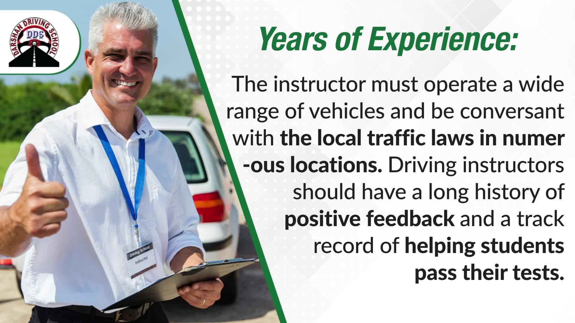 How to Identify a Good Driving Instructor