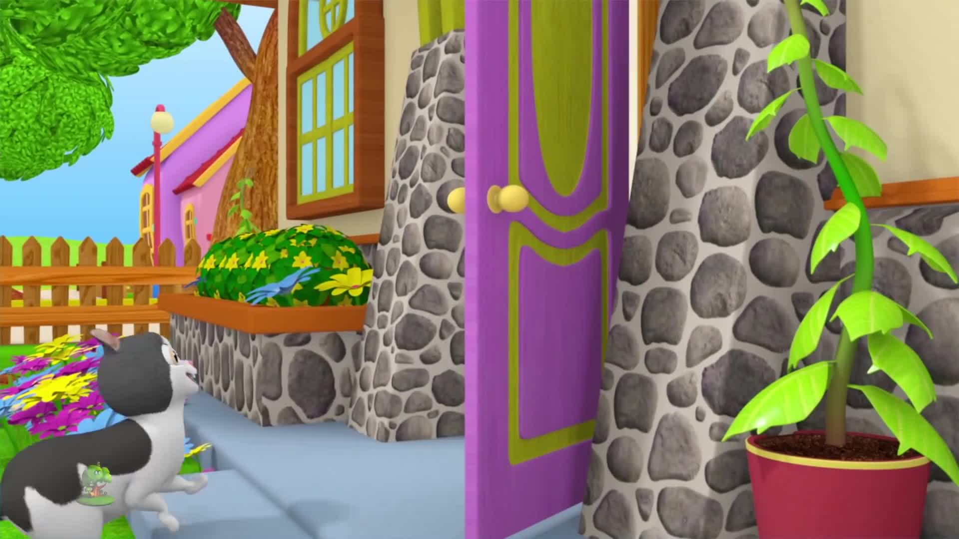 Meow Meow animated poem in Hindi