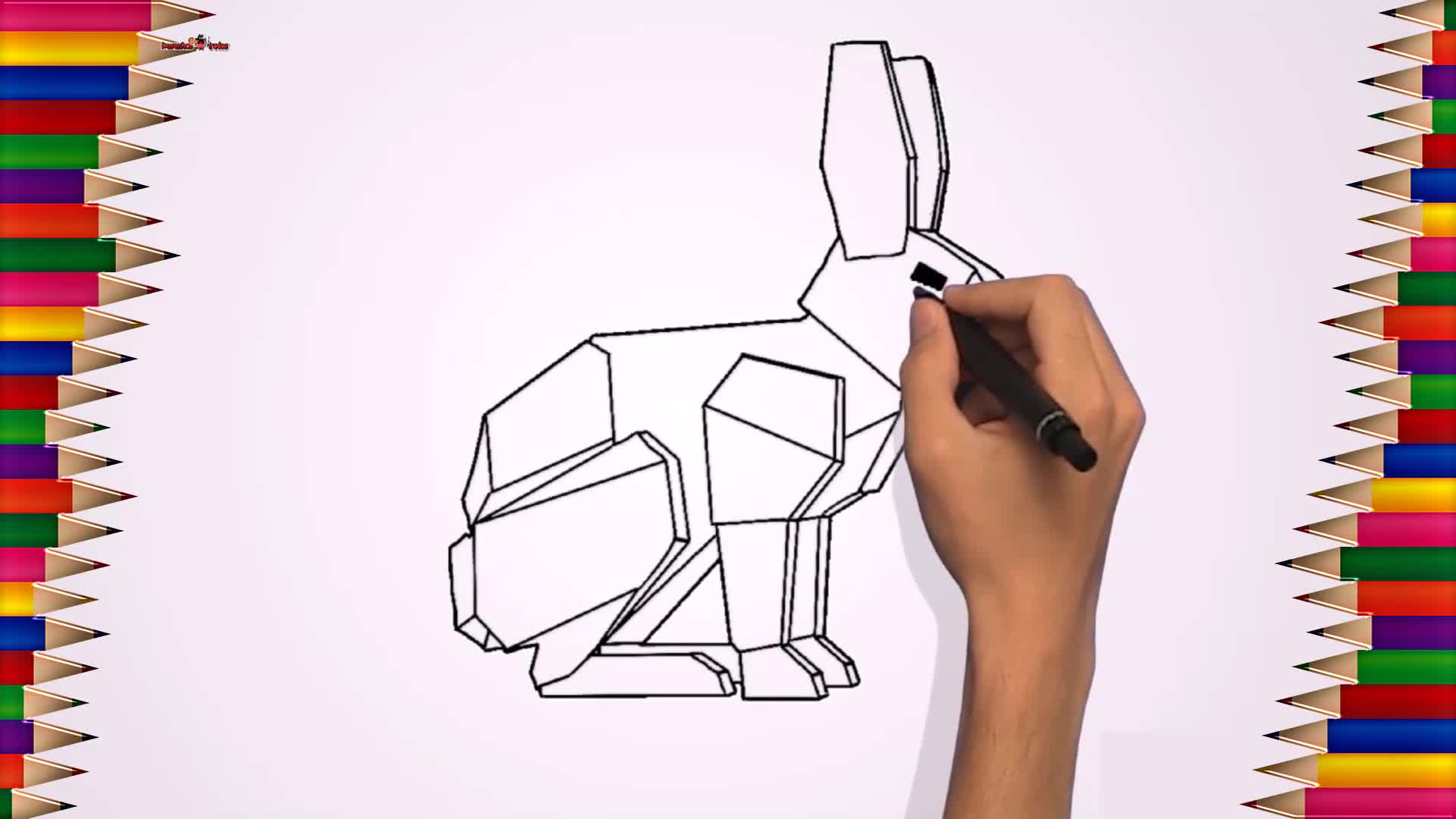 How to Draw a Paper Rabbit | Angry Drawings Nº 24| 2021