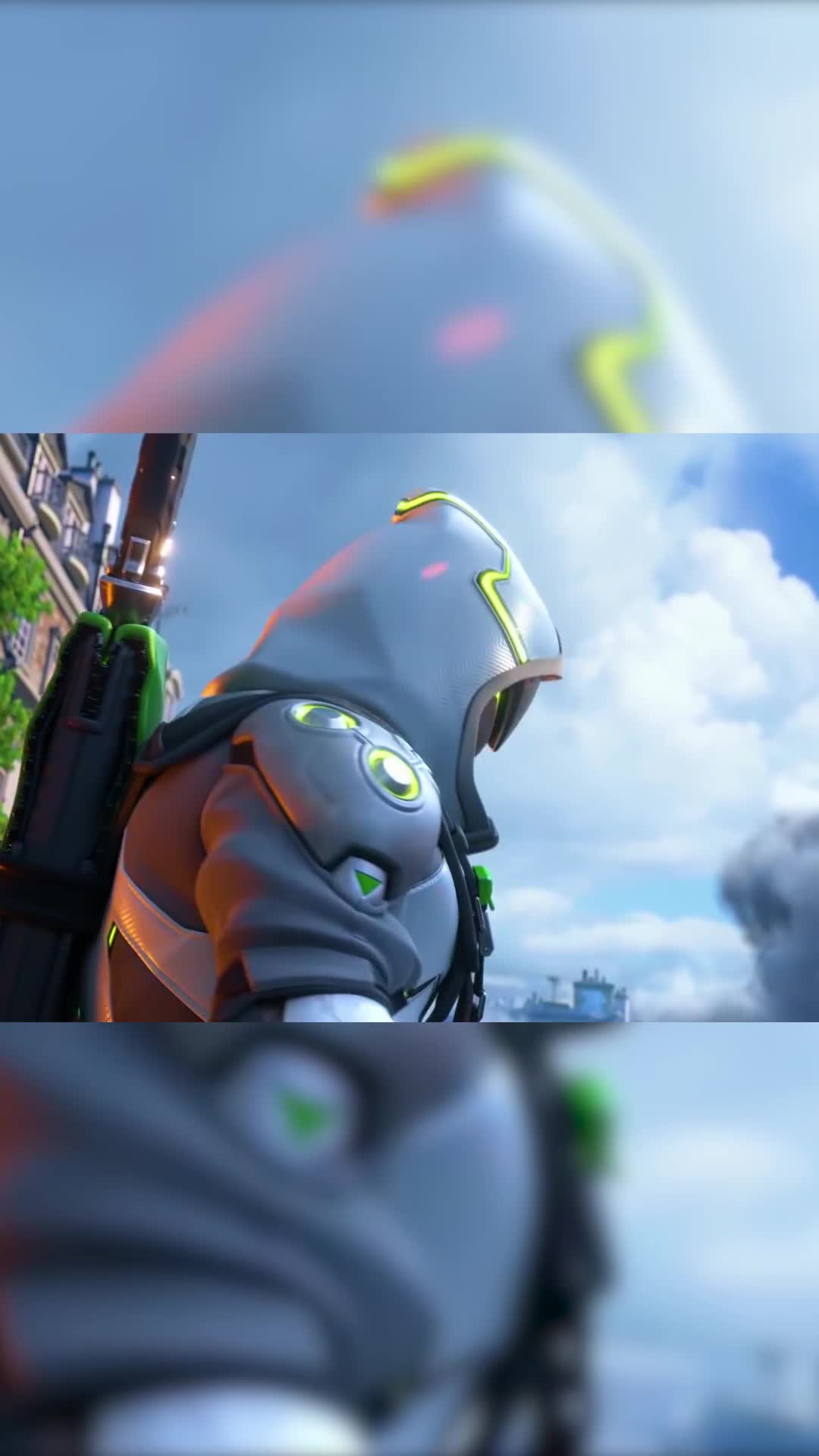 Genji Enters The Battle - Overwatch Hero Showcase