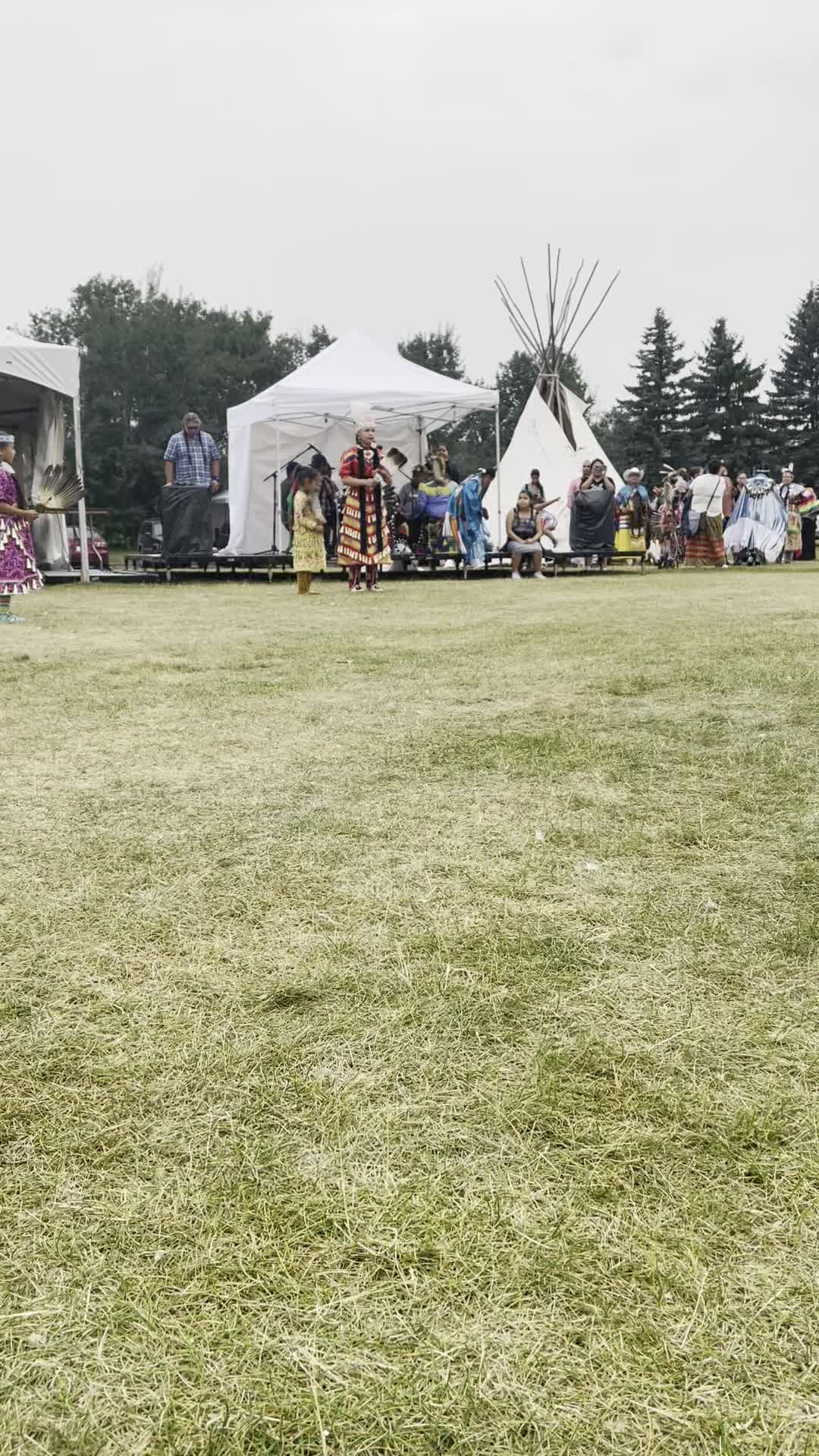 Nice Native people dance
