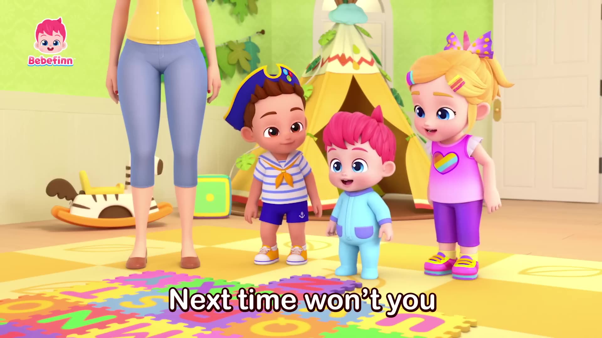 1,2,3 Learn Numbers and ABC | Bebefinn Fun Nursery Rhymes for Kids ...