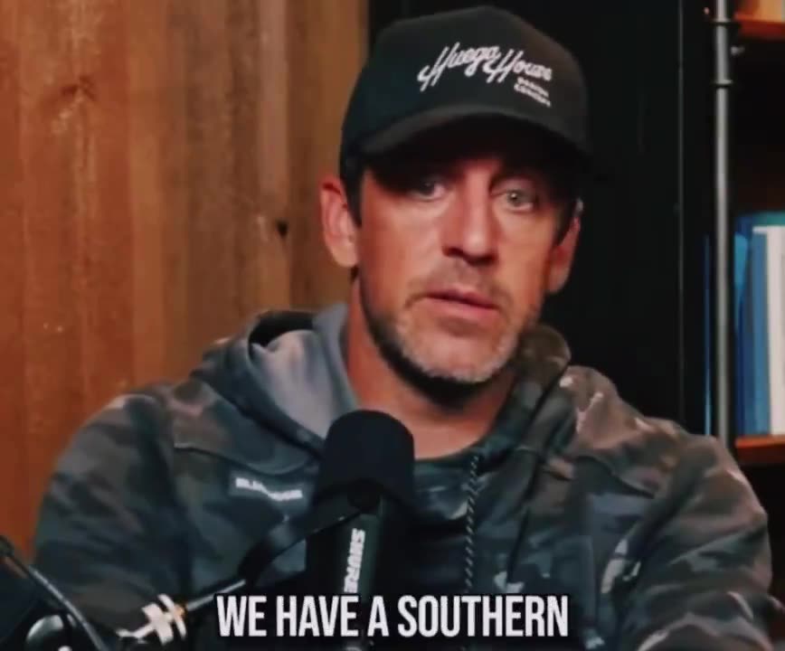 Aaron Rodgers Doesn't Hold Back on the 'F***ing Bums' Running This Country
