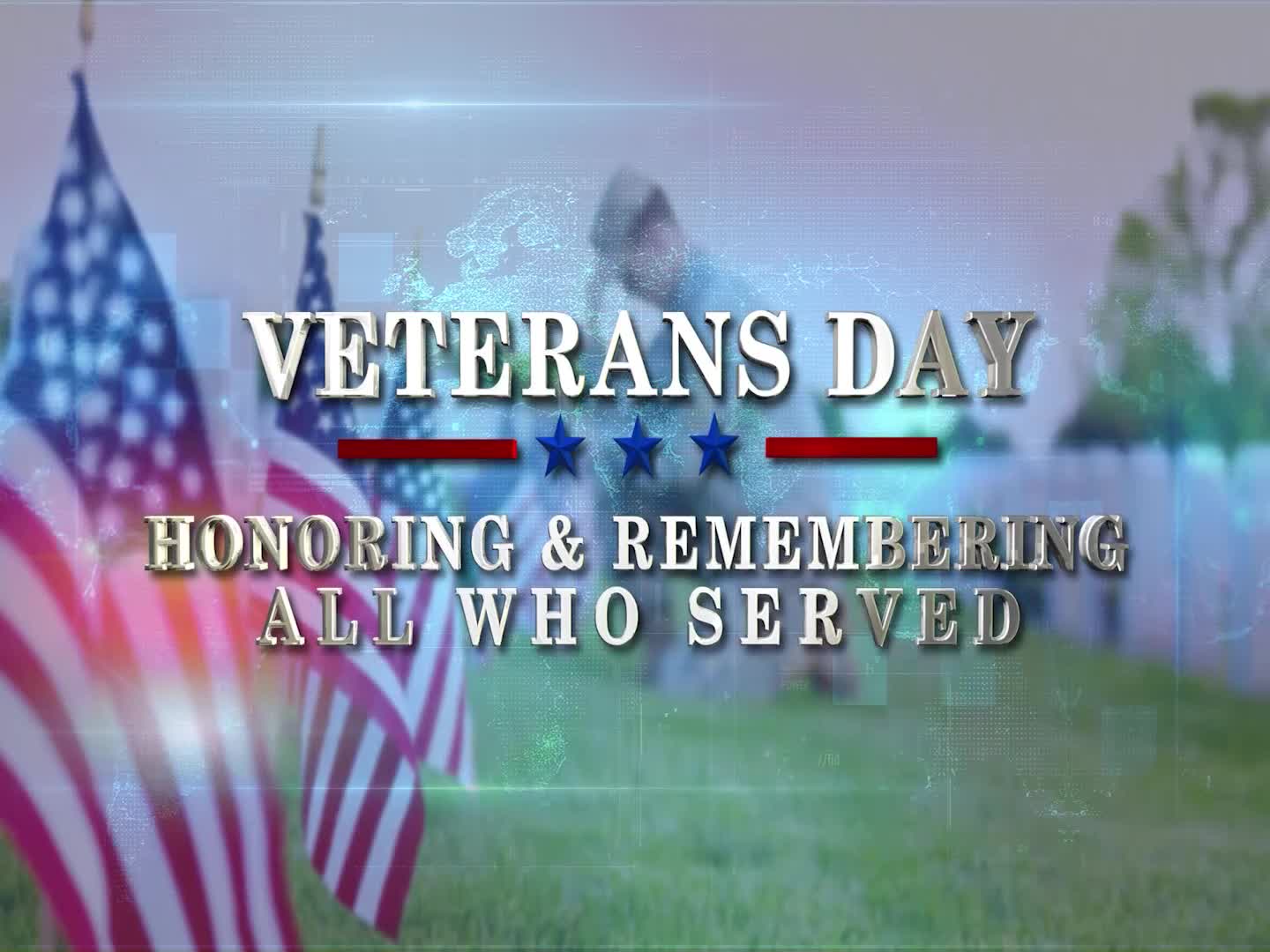 Real America 'Honoring And Remembering All Who Served' Dan Ball W ...