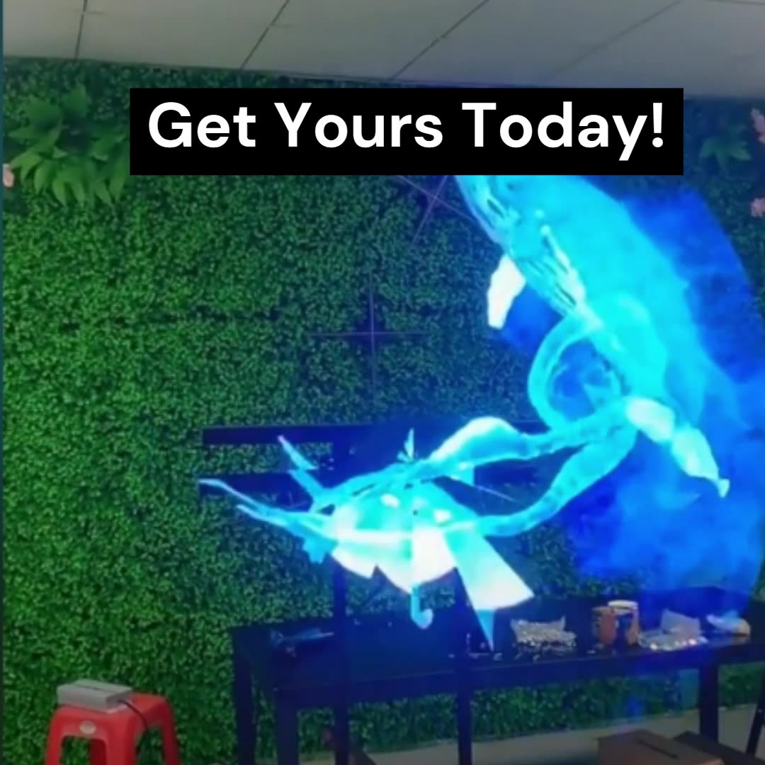 3D LED Hologram Projector Fan