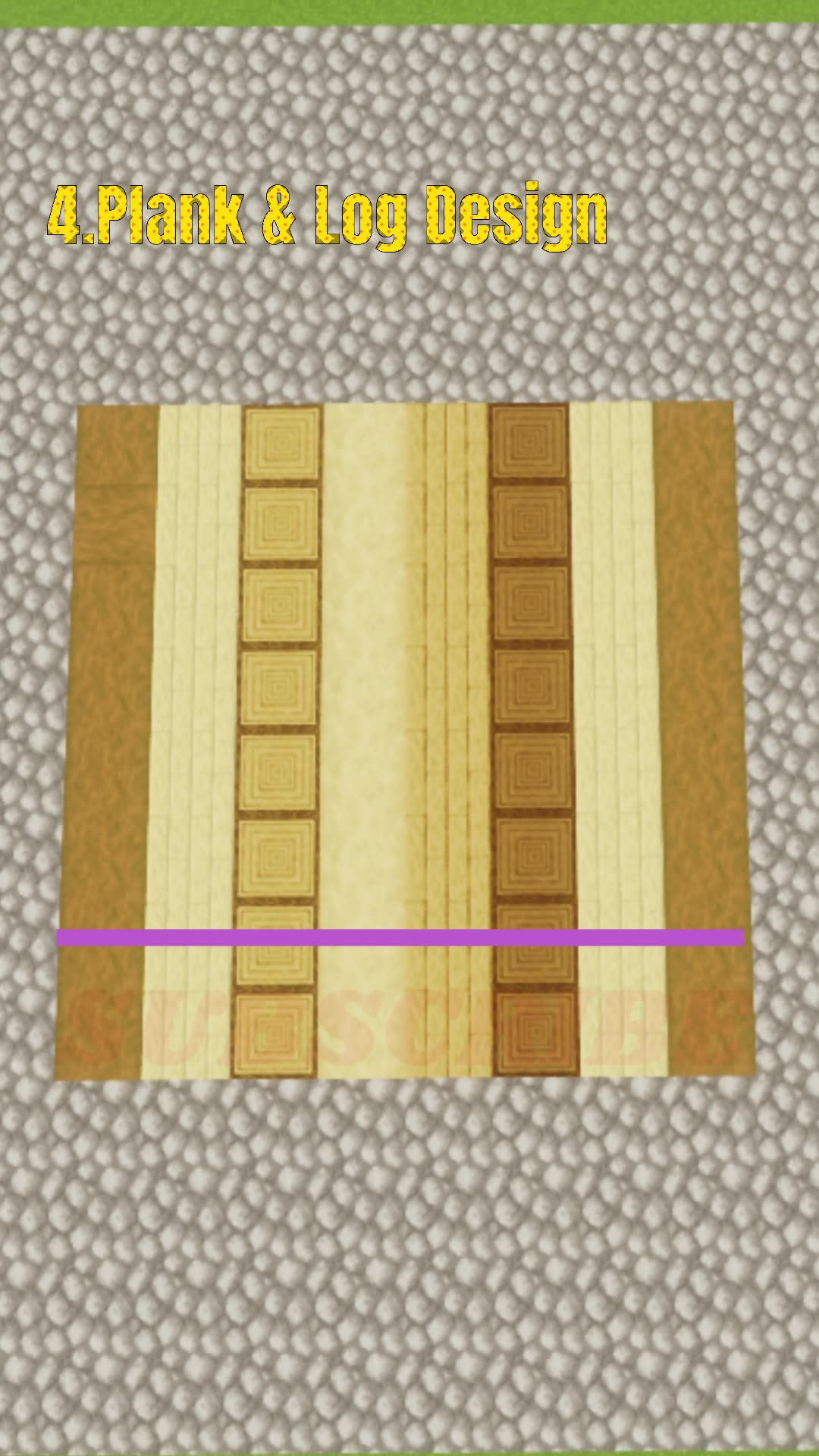 Minecraft 4 Modern Floor Design | How To Make Decorative Floor In ...