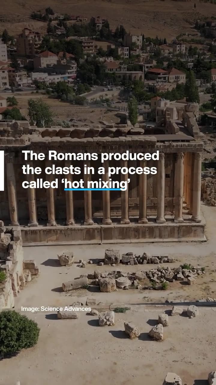 Scientists have discovered how the Romans made self-healing concrete
