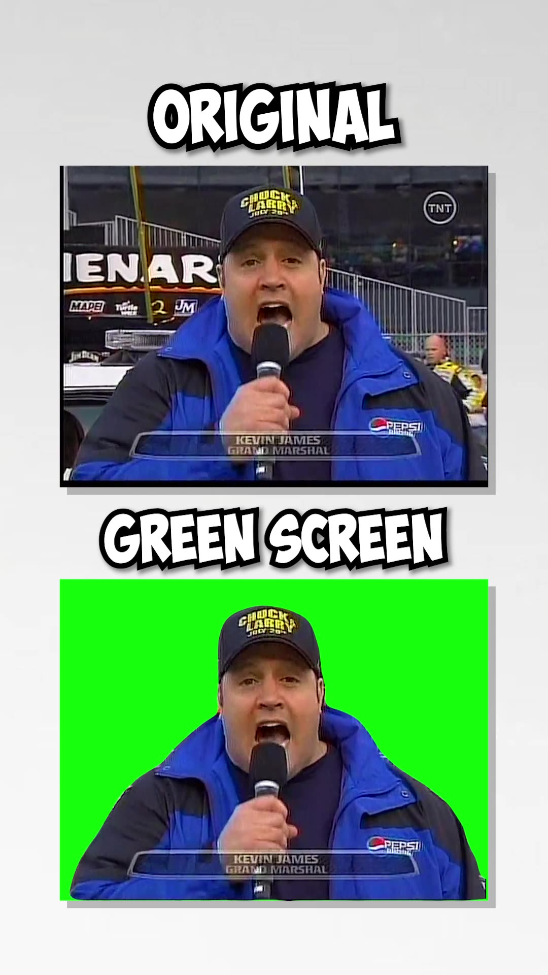 Kevin James “Gentlemen Start Your Engines” Meme | Green Screen vs Original