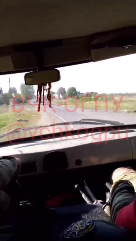 🇷🇺🇺🇦Video from Korenevo, Kursk region, filmed by Russian military
