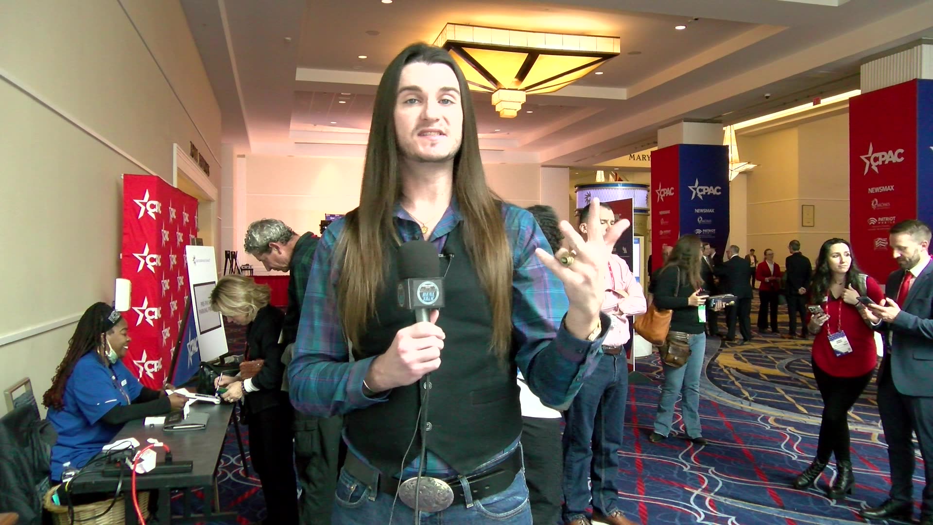 @CPAC Interview W Scott Presler n George Nemeh MAAP Real in Washington DC.