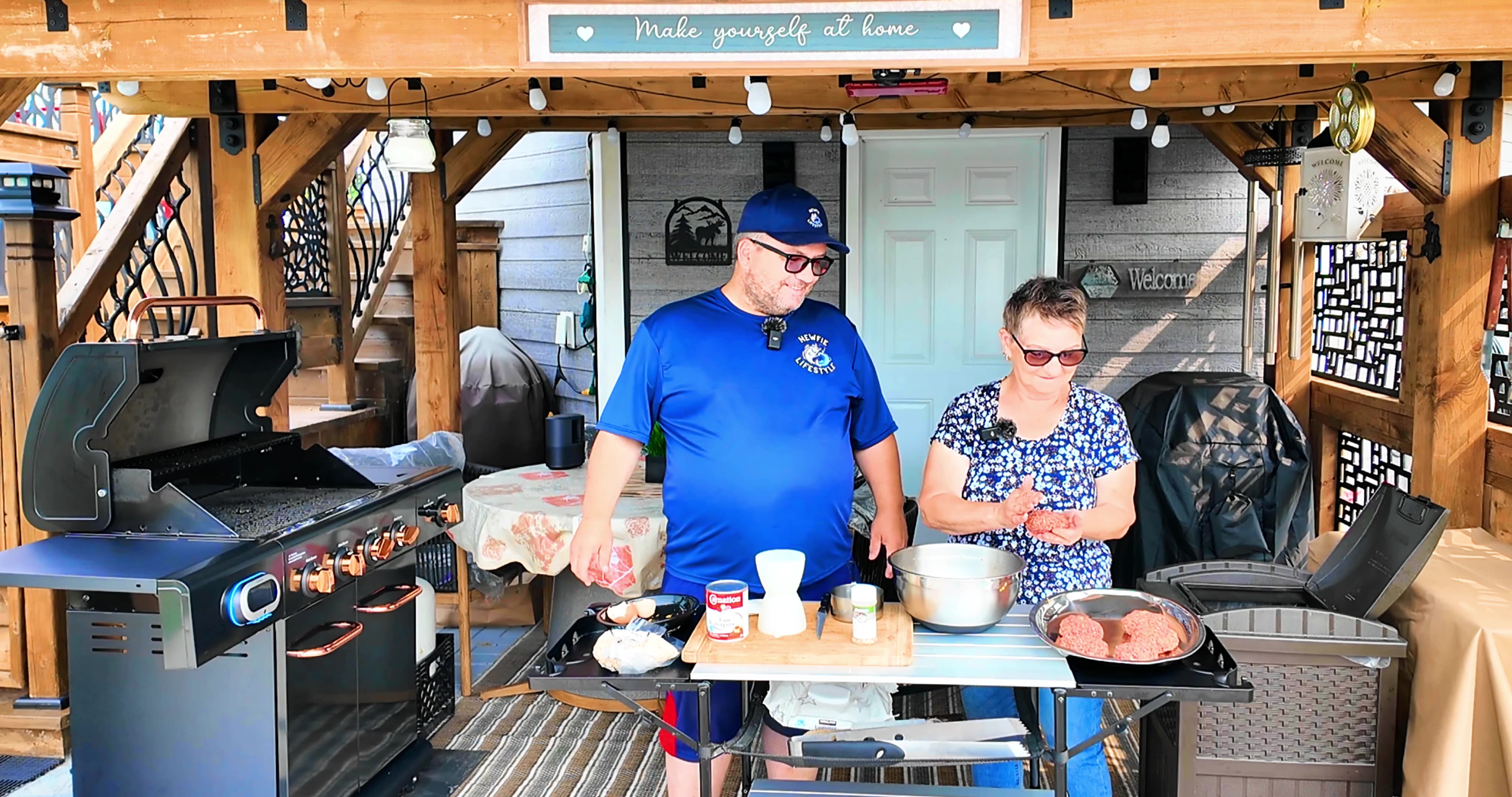 Mom's Home-Made Moose Burgers