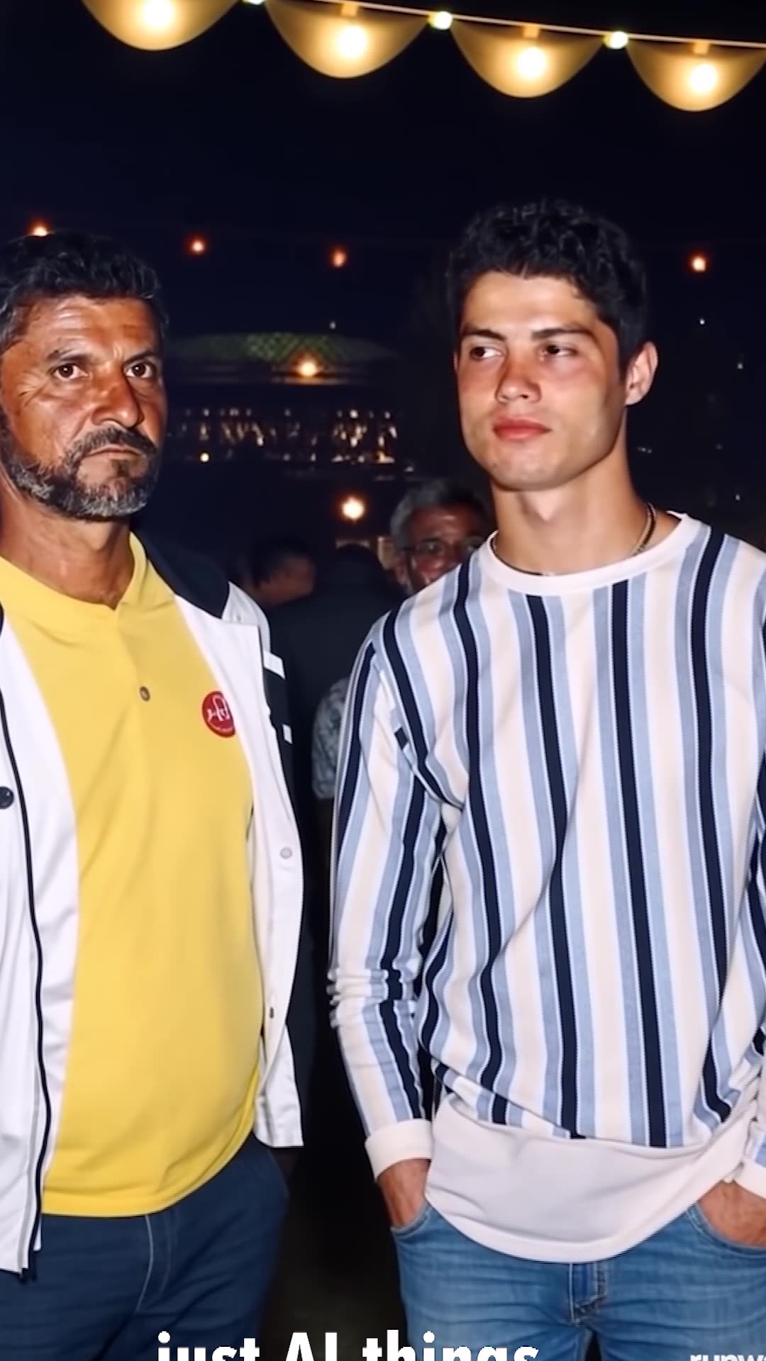 CR7 with his father !#Ronaldo #Family #Inspiration #AI #Legends # ...