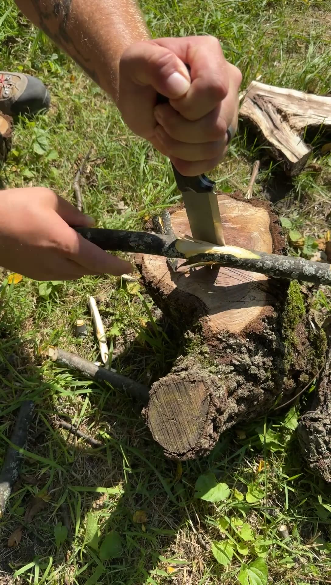 Off Grid Ridgeback Knife