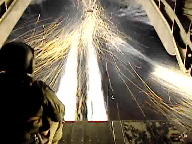 MH-53 PAVE LOW Expending Flares