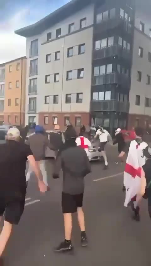 NOW — Civil Unrest Is Spreading Across Cities In England