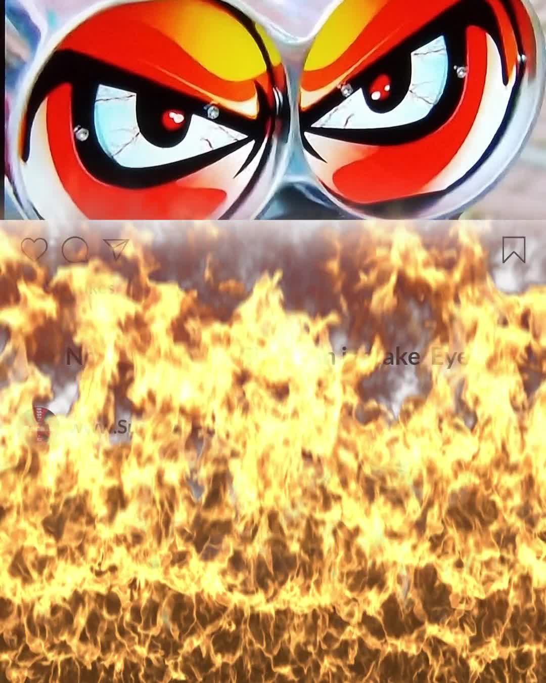 No Fear Blower or Shot Gun Intake Eye Decals / Stickers