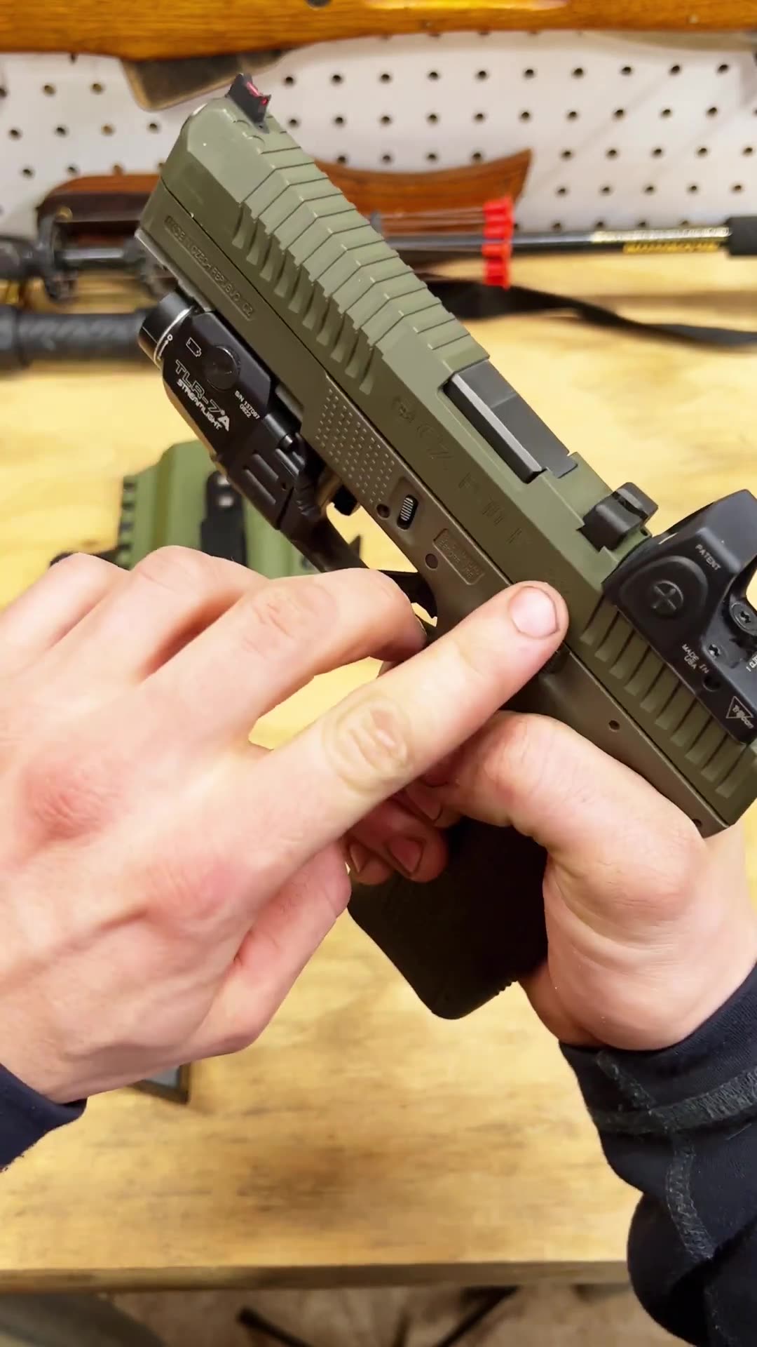 CZ P10F 9mm JagerWerks Job! Trijicon RMR & Streamlight TLR7A Light