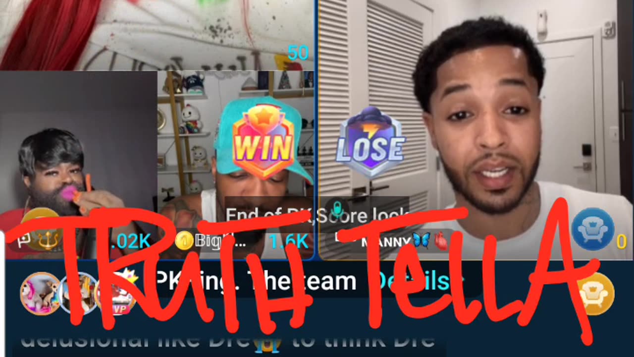 DREBABY VS. PRINCE TEAM PK WITH RICK ROSA, TENNISEAN, & BIGKING PT. 1