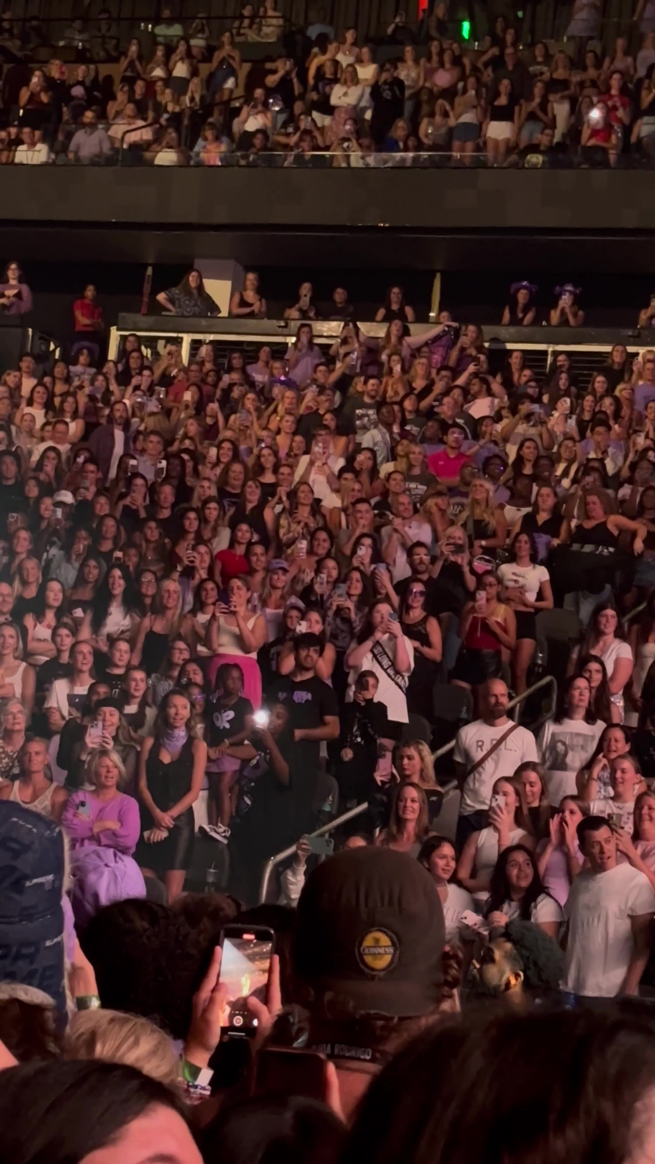 Gender Reveal at Olivia Rodrigo Concert