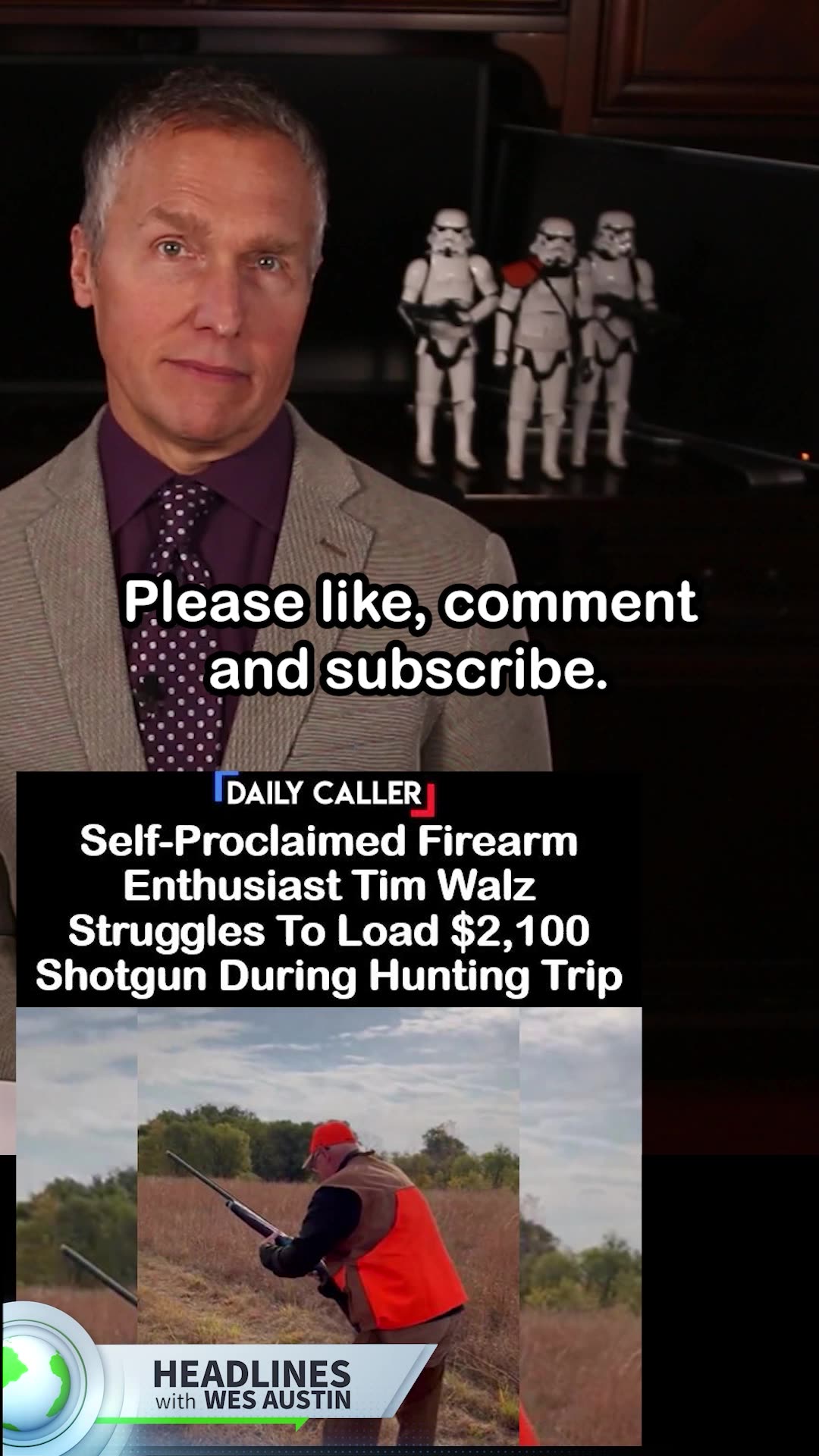 Tim Walz Struggles To Load Shotgun During Hunting Trip