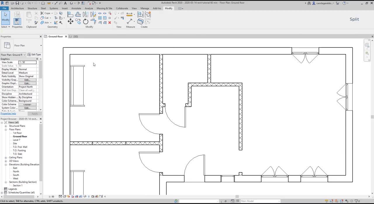 Revit Complete Tutorial For Beginners Part 4 Modify Commands